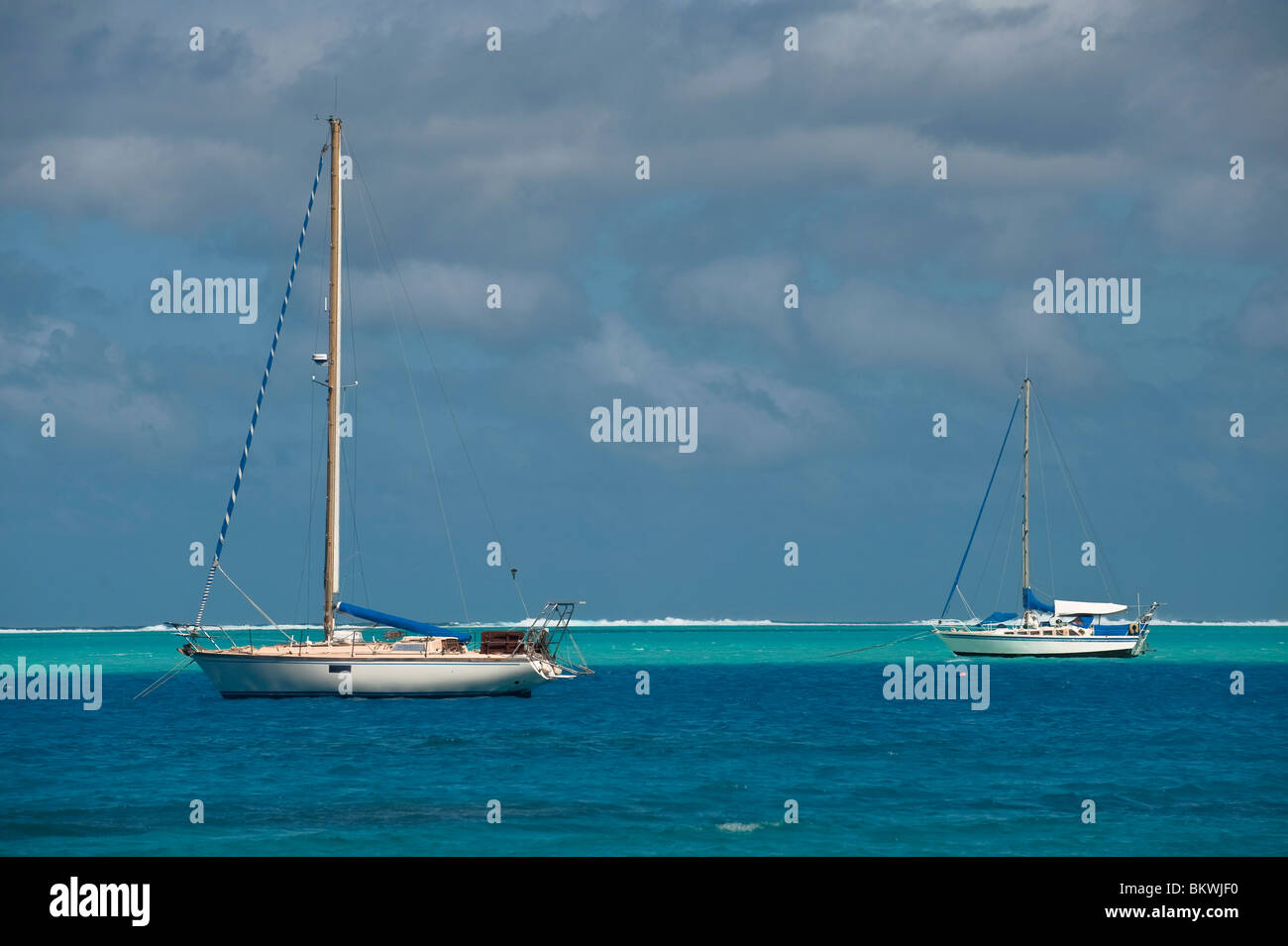 Matira point vaitape hi-res stock photography and images - Alamy