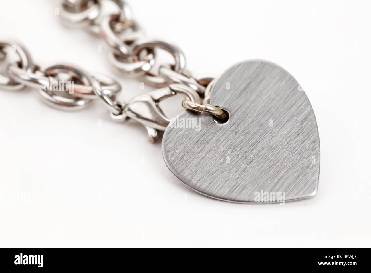 Chain and Heart Shape close up Stock Photo - Alamy
