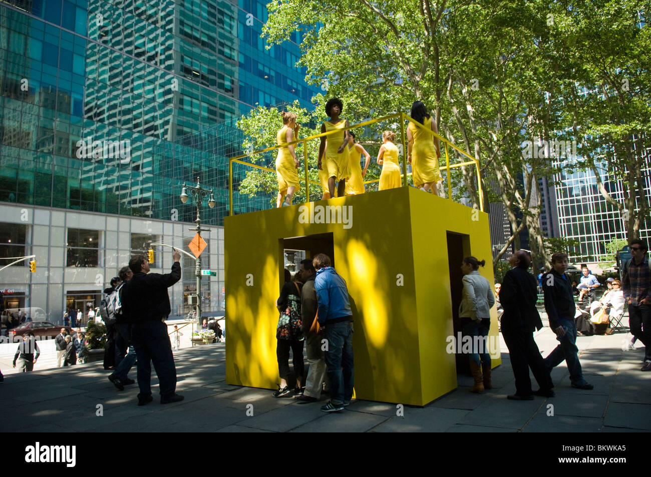 Women perform "Walk the Walk", an art project by the artist Kate ...