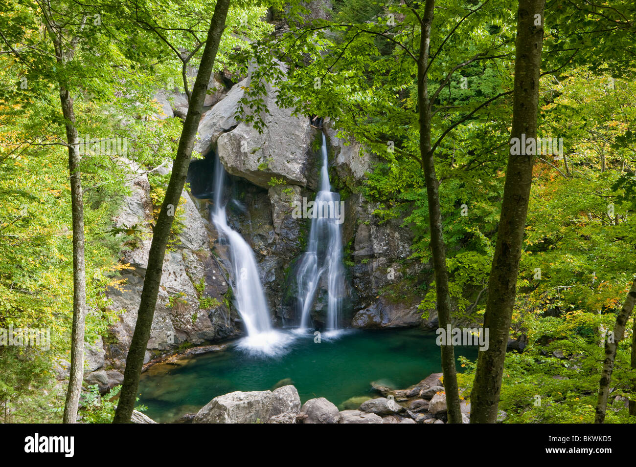 Bish Bash Falls in Bish Bash Falls State Park in Mount Washington ...