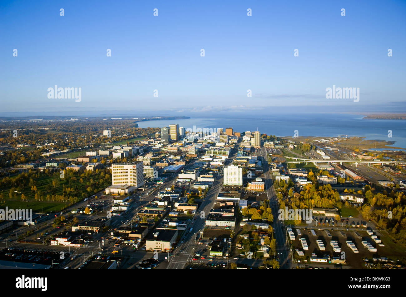 Anchorage alaska largest city in hi-res stock photography and images ...