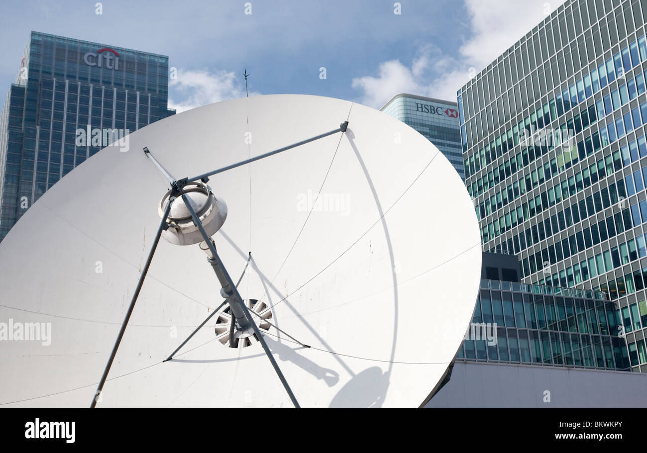 Docklands Telecommunications center Stock Photo - Alamy