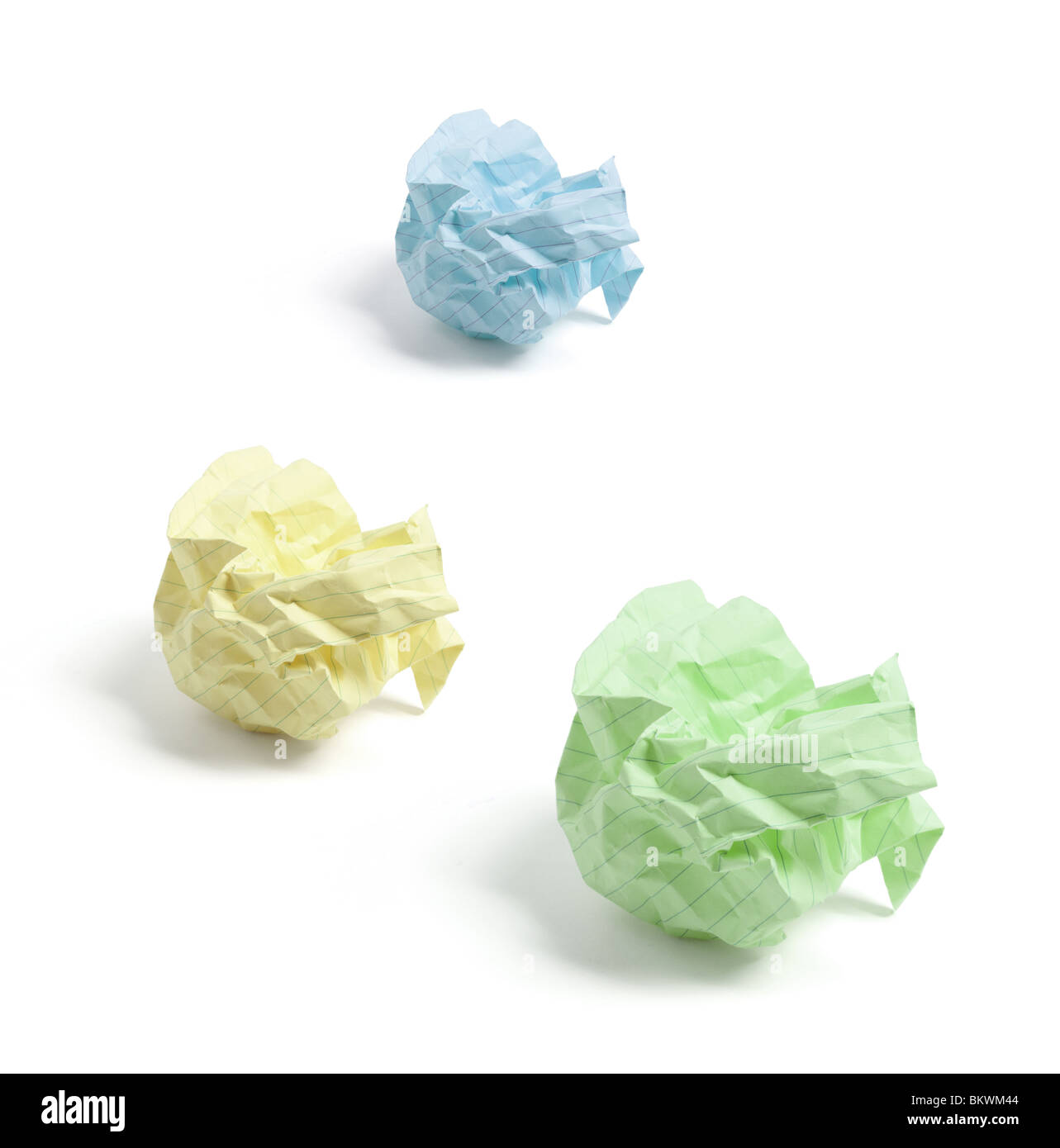 Color Paper Balls Stock Photo - Alamy