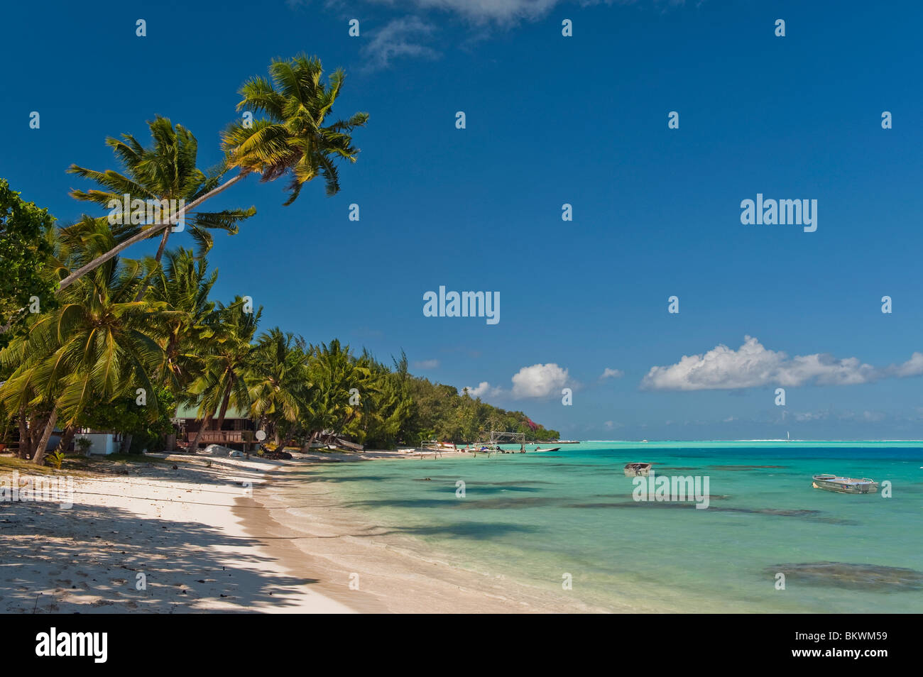 The Crystal Clear Waters and Perfect Sand of Matira Beach and Lagoon in ...