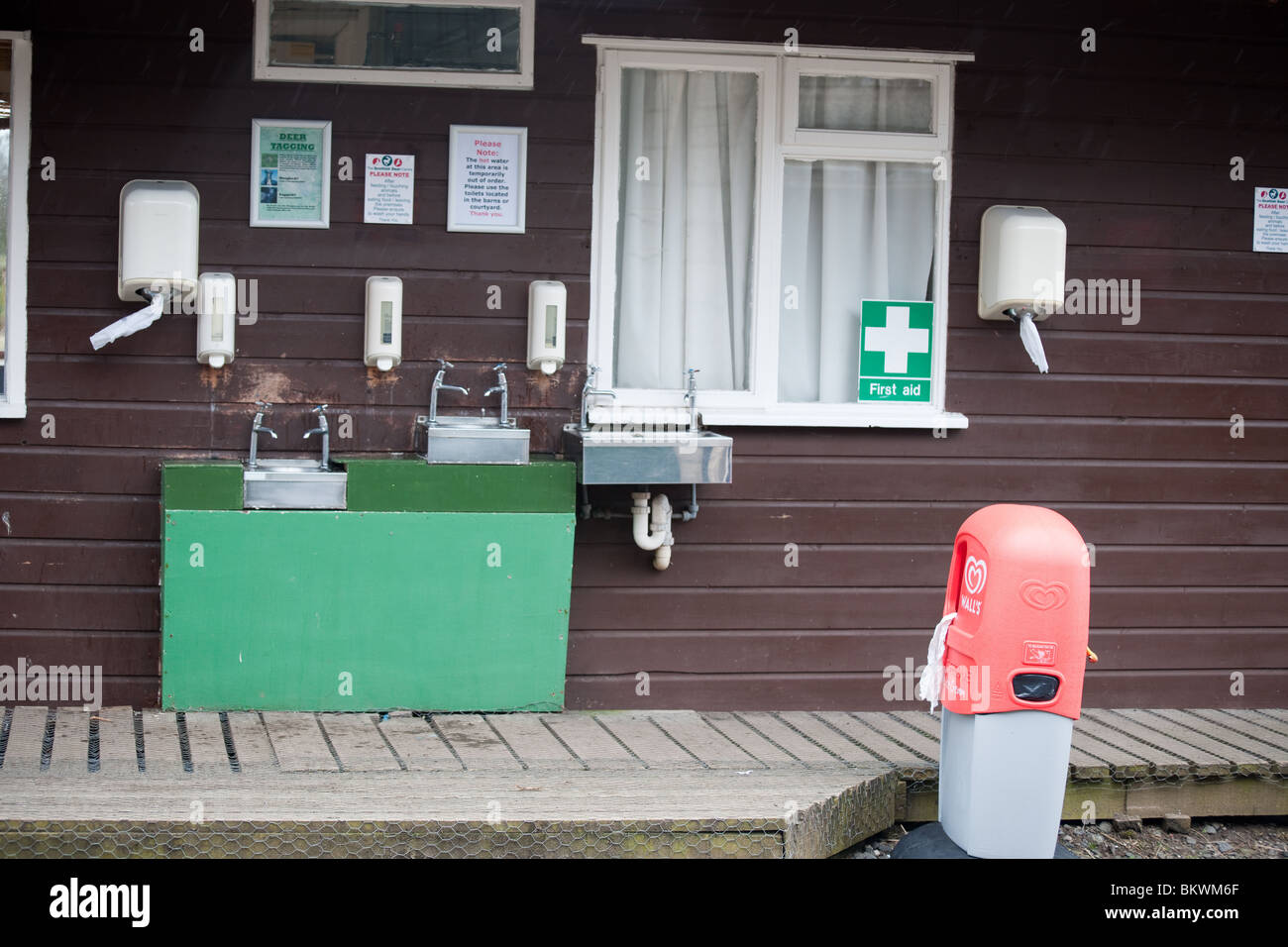 First Aid post Stock Photo - Alamy