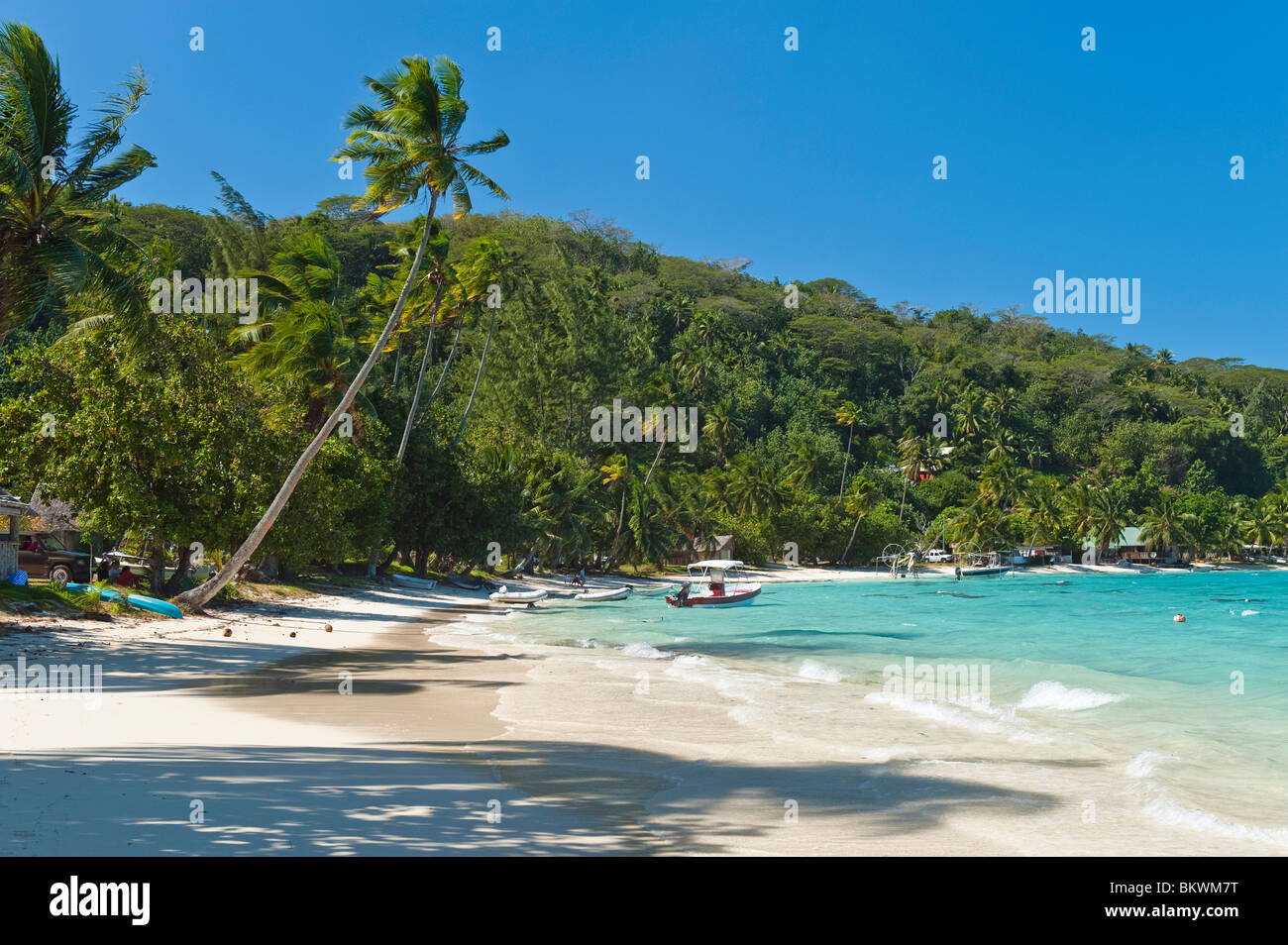 Matira beach in bora bora hi-res stock photography and images - Alamy
