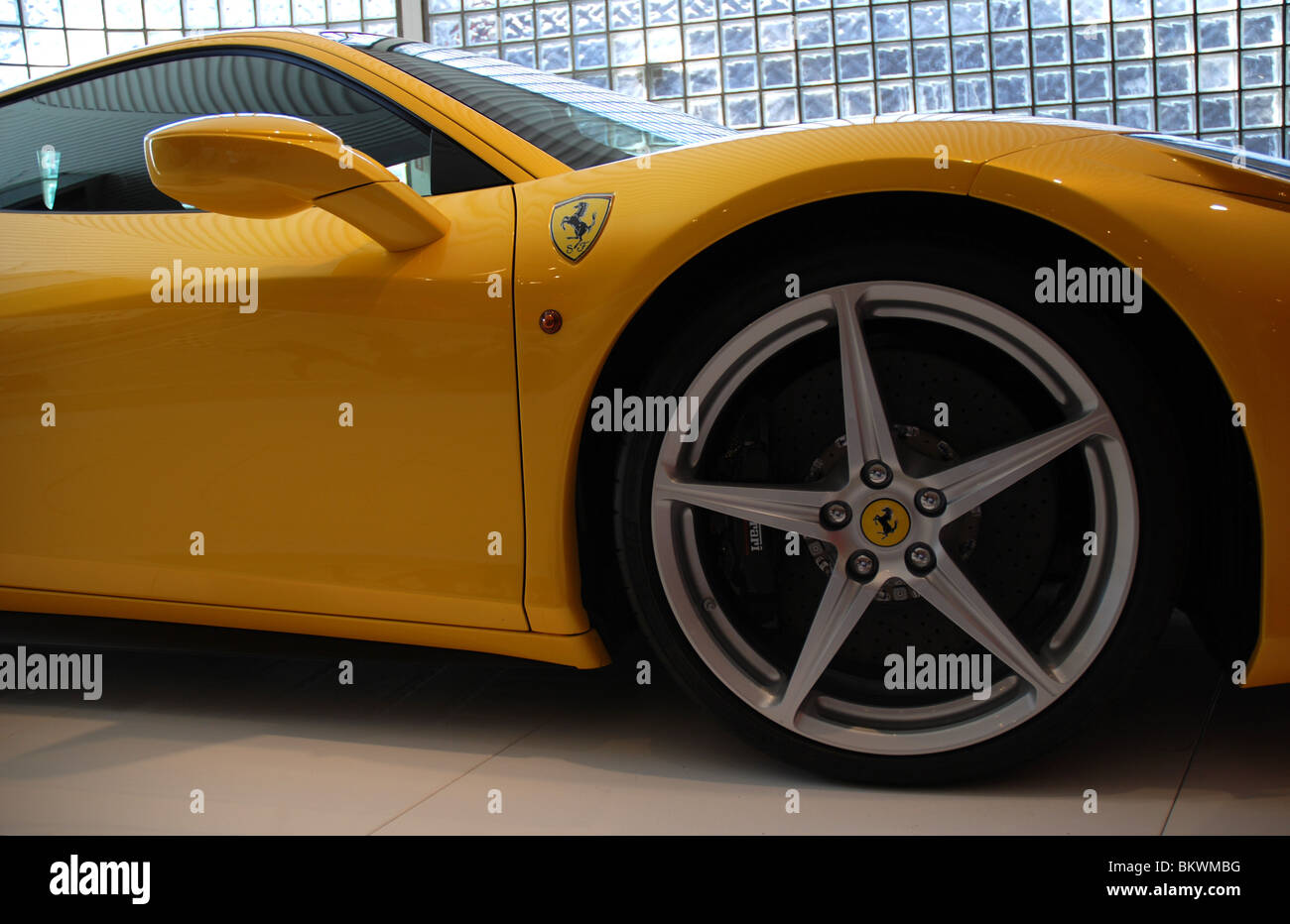 Ferrari 458 Italia taken at the Ferrari Galleria at Modena Italy near ...