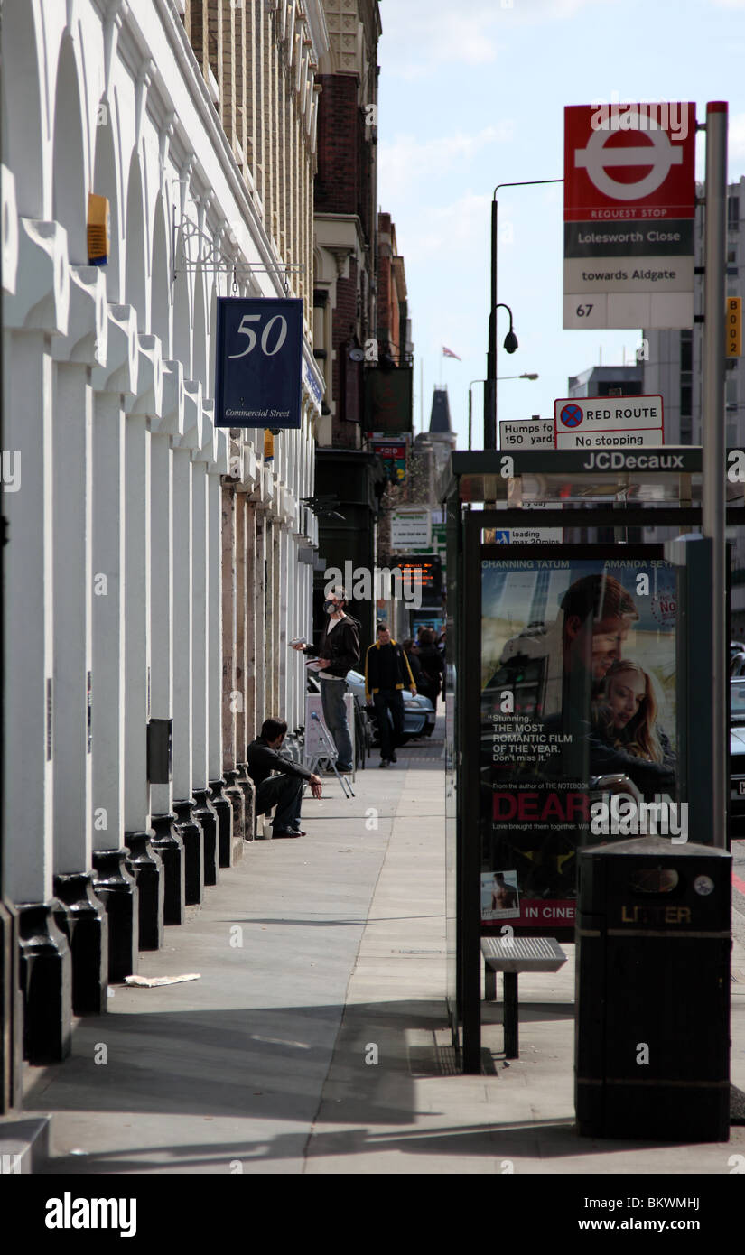 Commercial Street, East End of London, England, UK Stock Photo - Alamy