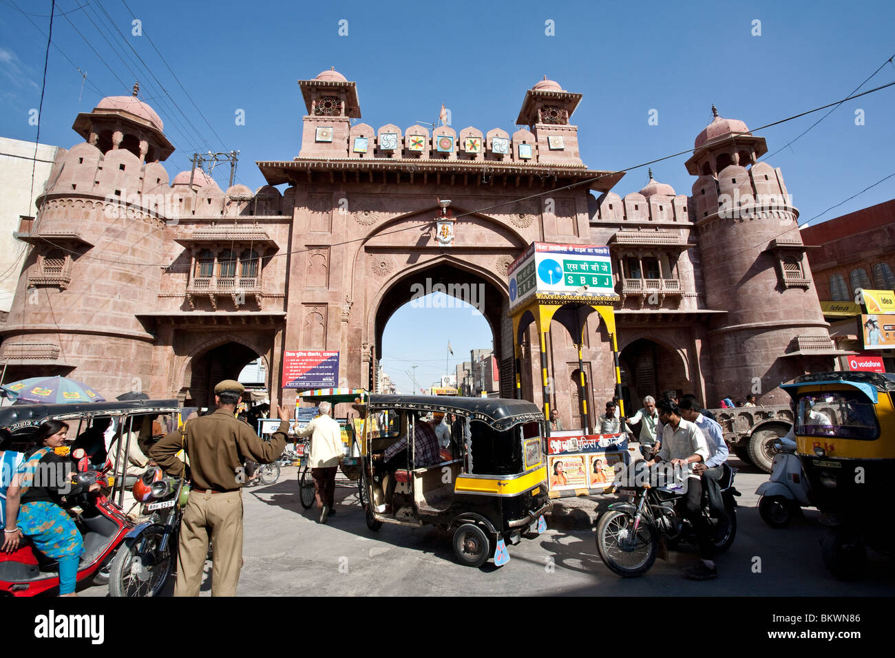 Kote Gate. Bikaner. Rajasthan. India Stock Photo: 29454326 - Alamy