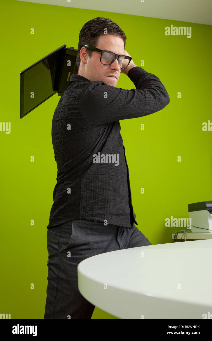 Man smashing hi-res stock photography and images - Alamy