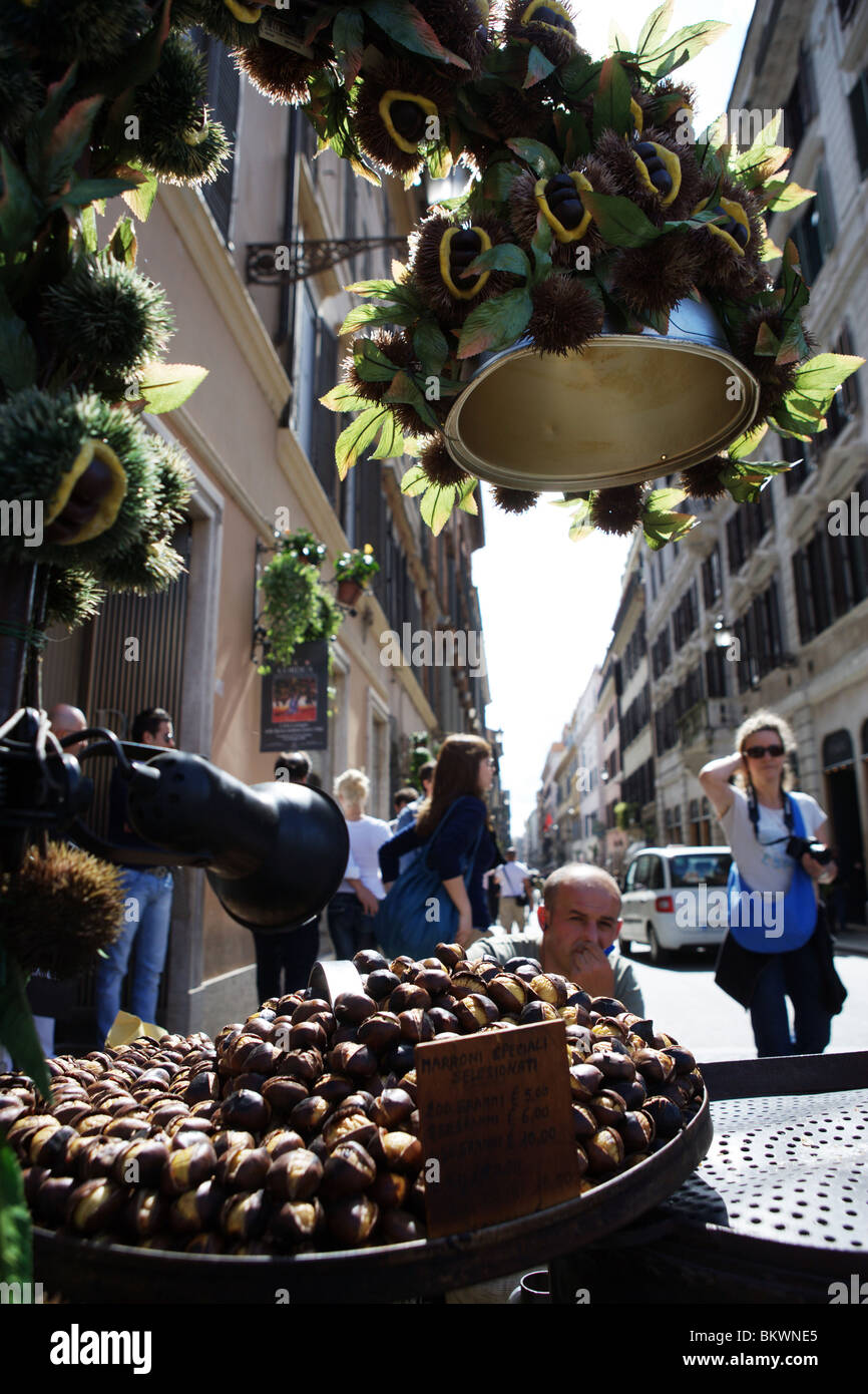 Chestnut seller hi-res stock photography and images - Alamy