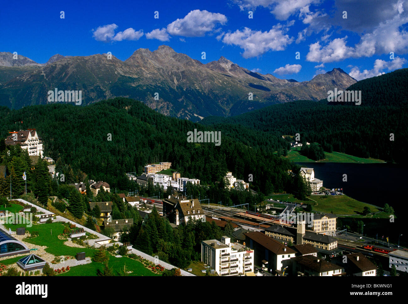 St Moritz Summer View High Resolution Stock Photography and Images - Alamy