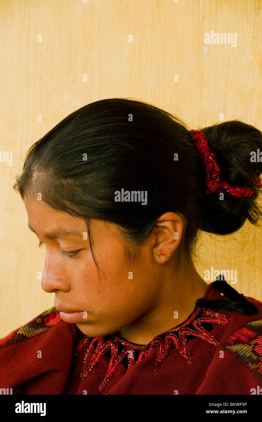 Mayan Woman Guatemala Stock Photo - Alamy