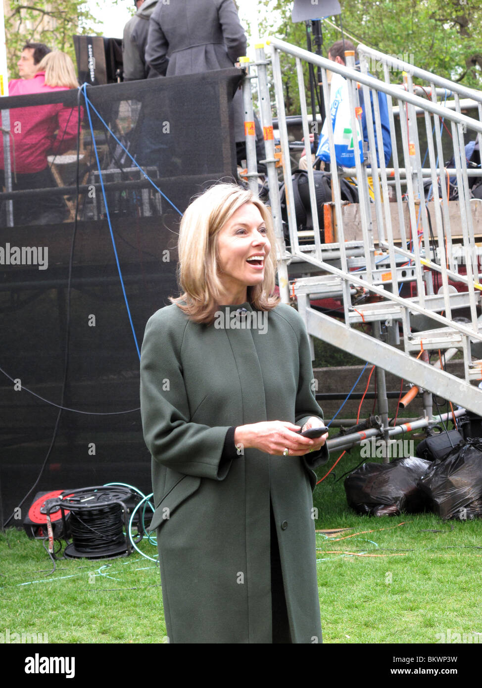 Mary Nightingale pregnant ITV News General Election 2010 Hung ...