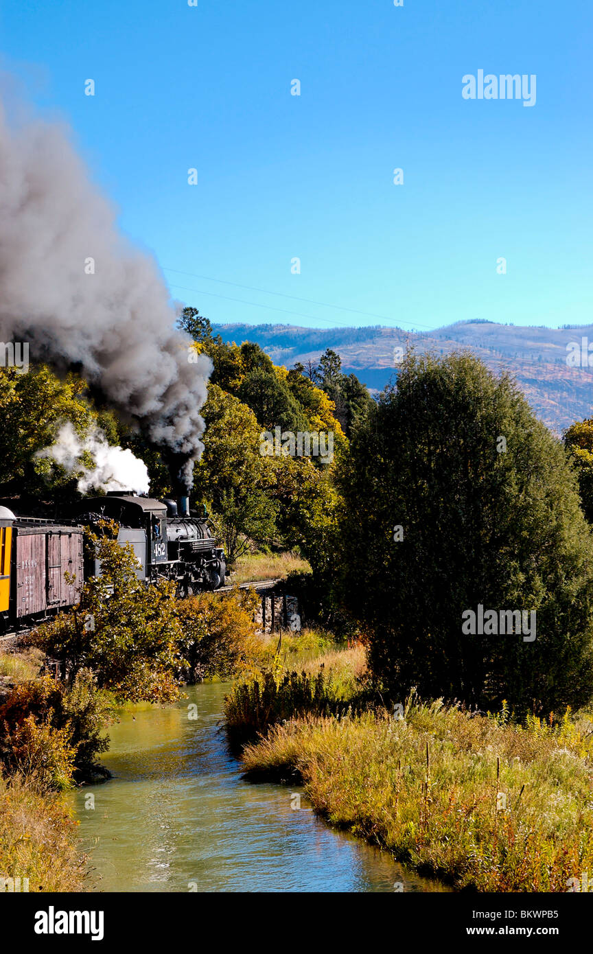 Old steam railroad locomotive distant hi-res stock photography and ...