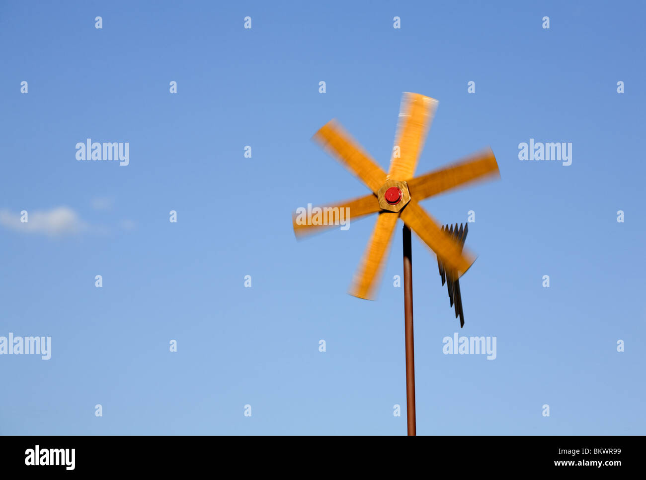 Wind vane with propeller Stock Photo - Alamy