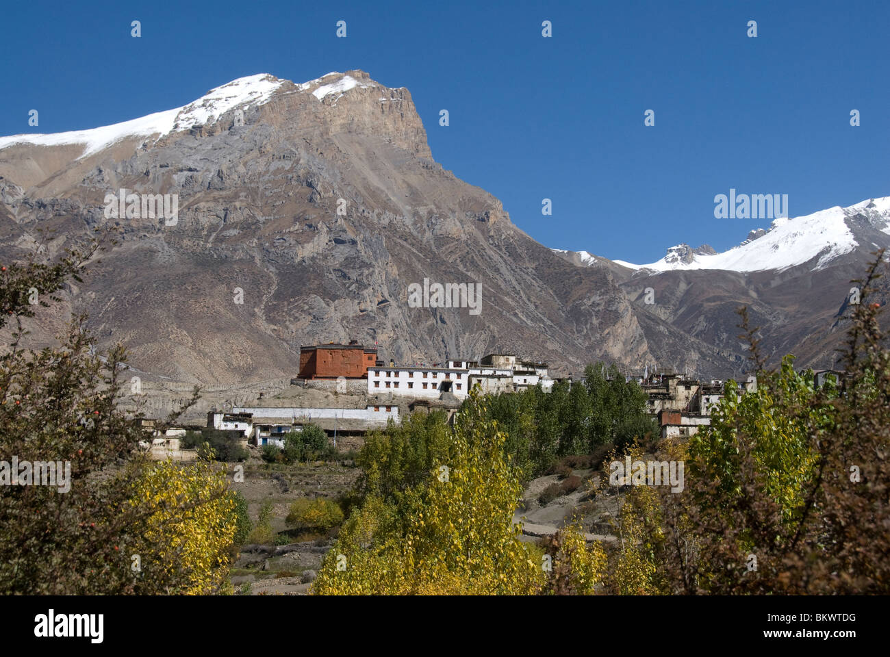 Jharkot village and monastery, near Muktinath, Annapurna Circuit ...