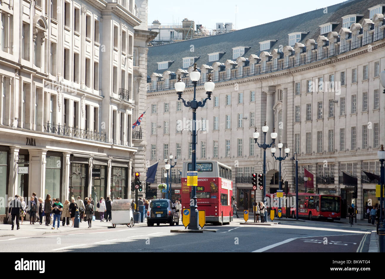 Regent street london hi-res stock photography and images - Alamy