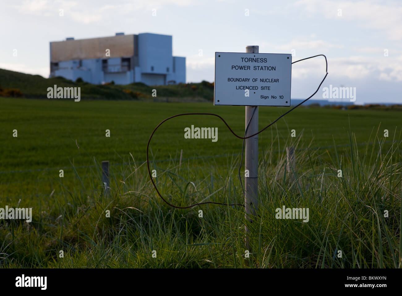 Torness Nuclear Power Station Near High Resolution Stock Photography ...