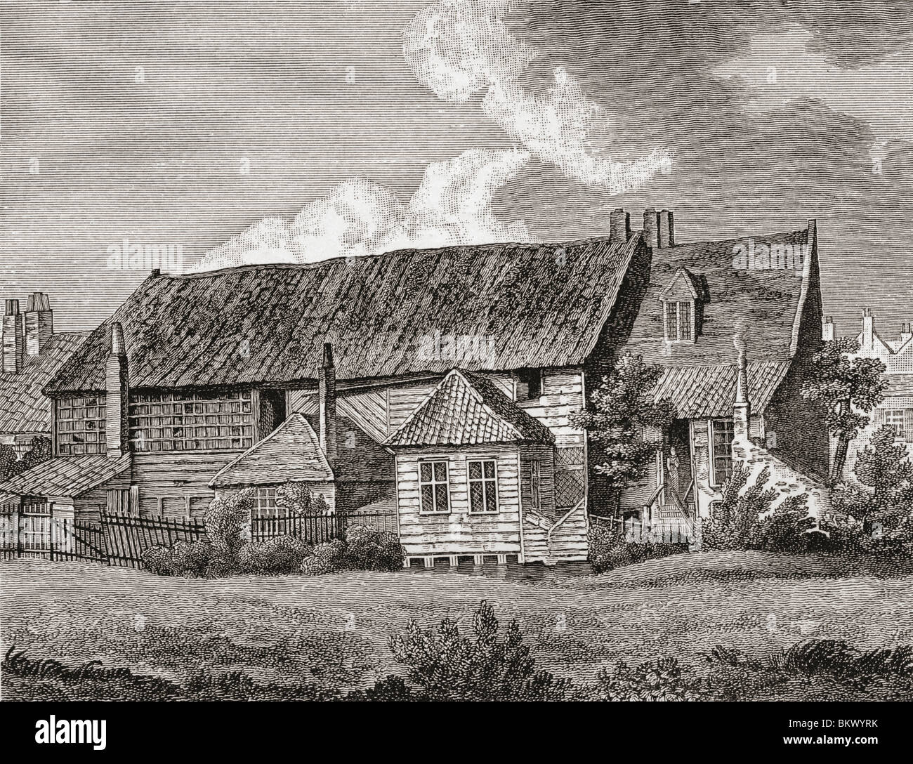 John Bunyan's meeting house, Zoar street, Gravel Lane, Southwark ...