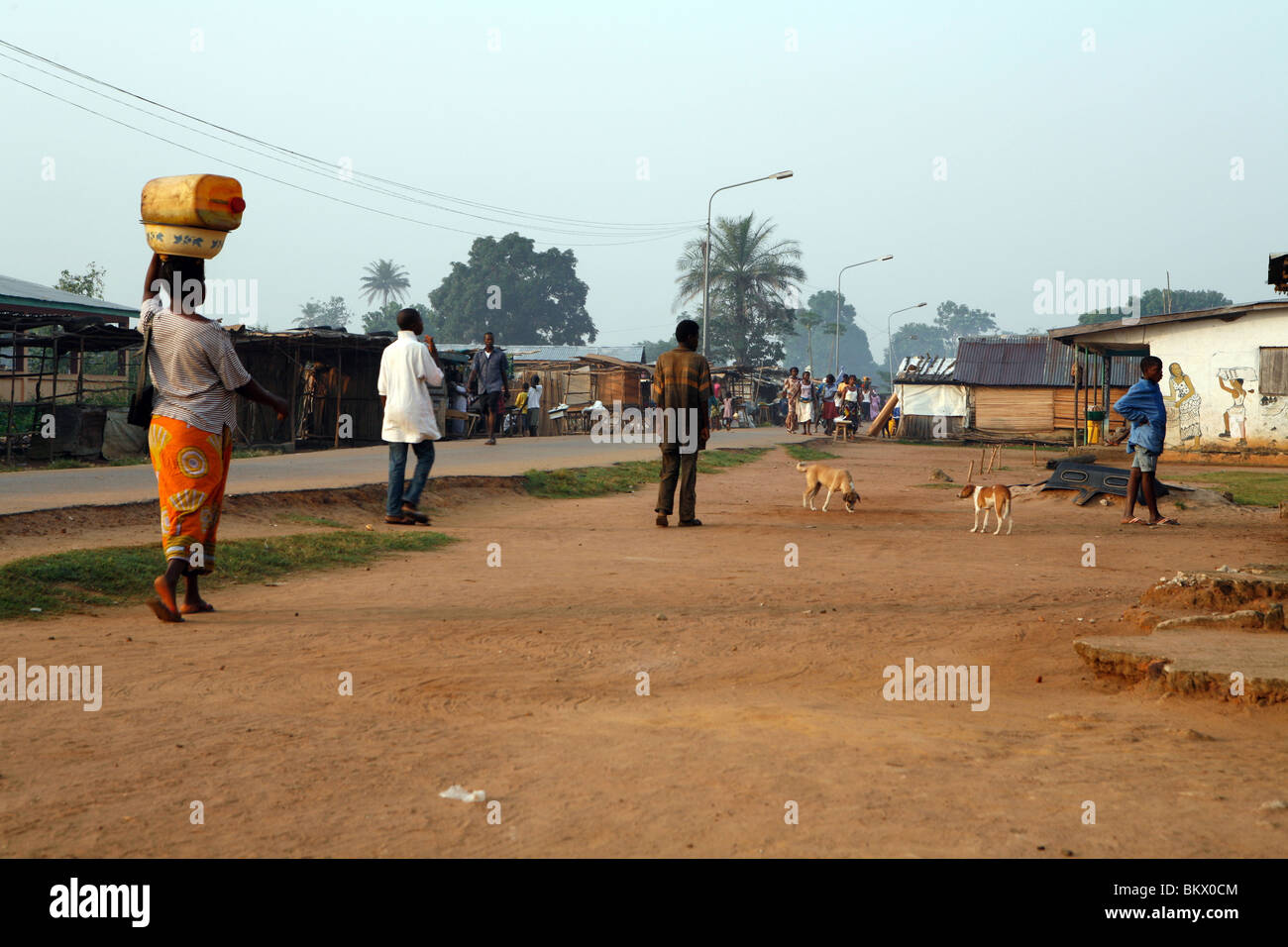 Rotifunk-Lungi village, Sierra Leone, West Africa Stock Photo - Alamy