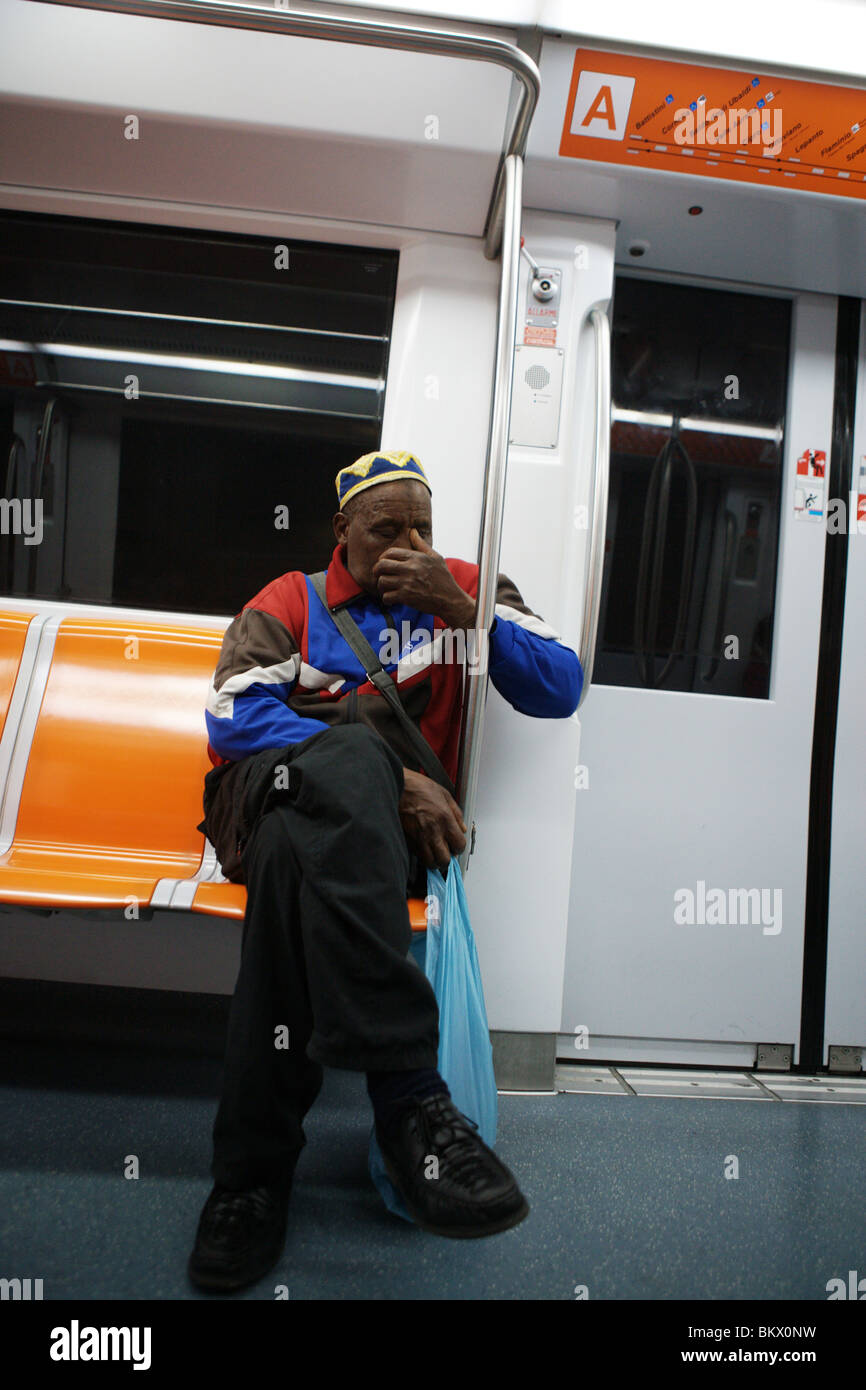 African immigrant in europe hi-res stock photography and images - Alamy