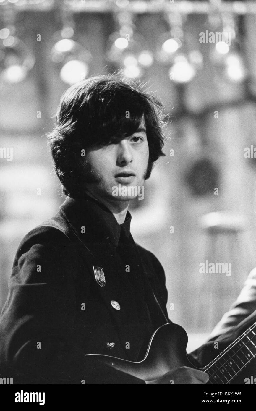 Yardbirds jimmy page Black and White Stock Photos & Images - Alamy