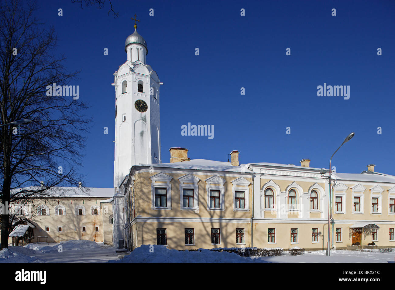 Russia,Novgorod-the-Great,Bell-Tower (17th century),Kremlin Buildings ...