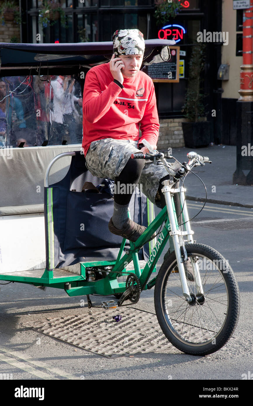 Pedal Powered Taxi High Resolution Stock Photography and Images - Alamy