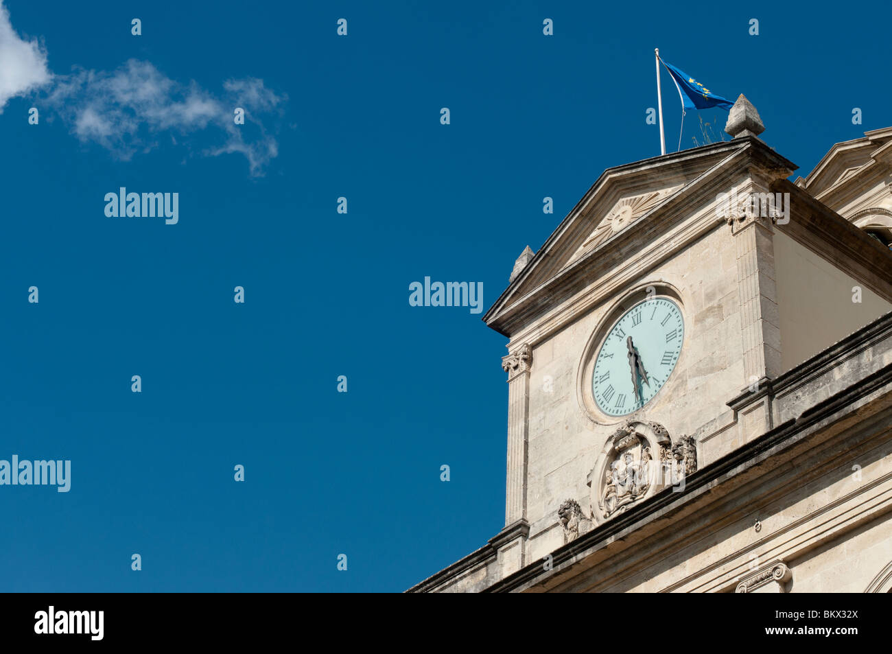 Blue clock face hi-res stock photography and images - Alamy