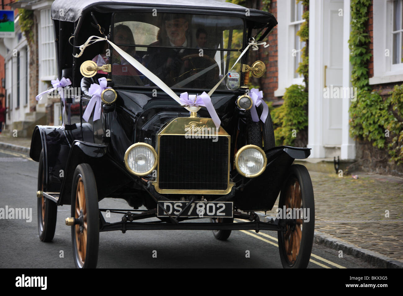 Ford Model T Wedding Negative Wedding Party Of Archibald McCallum