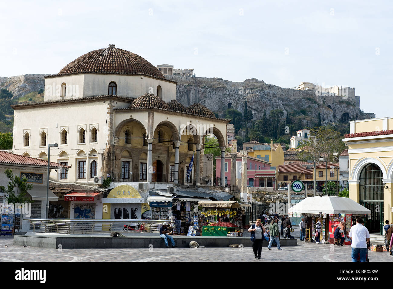 Plaka monastiraki greece hi-res stock photography and images - Alamy