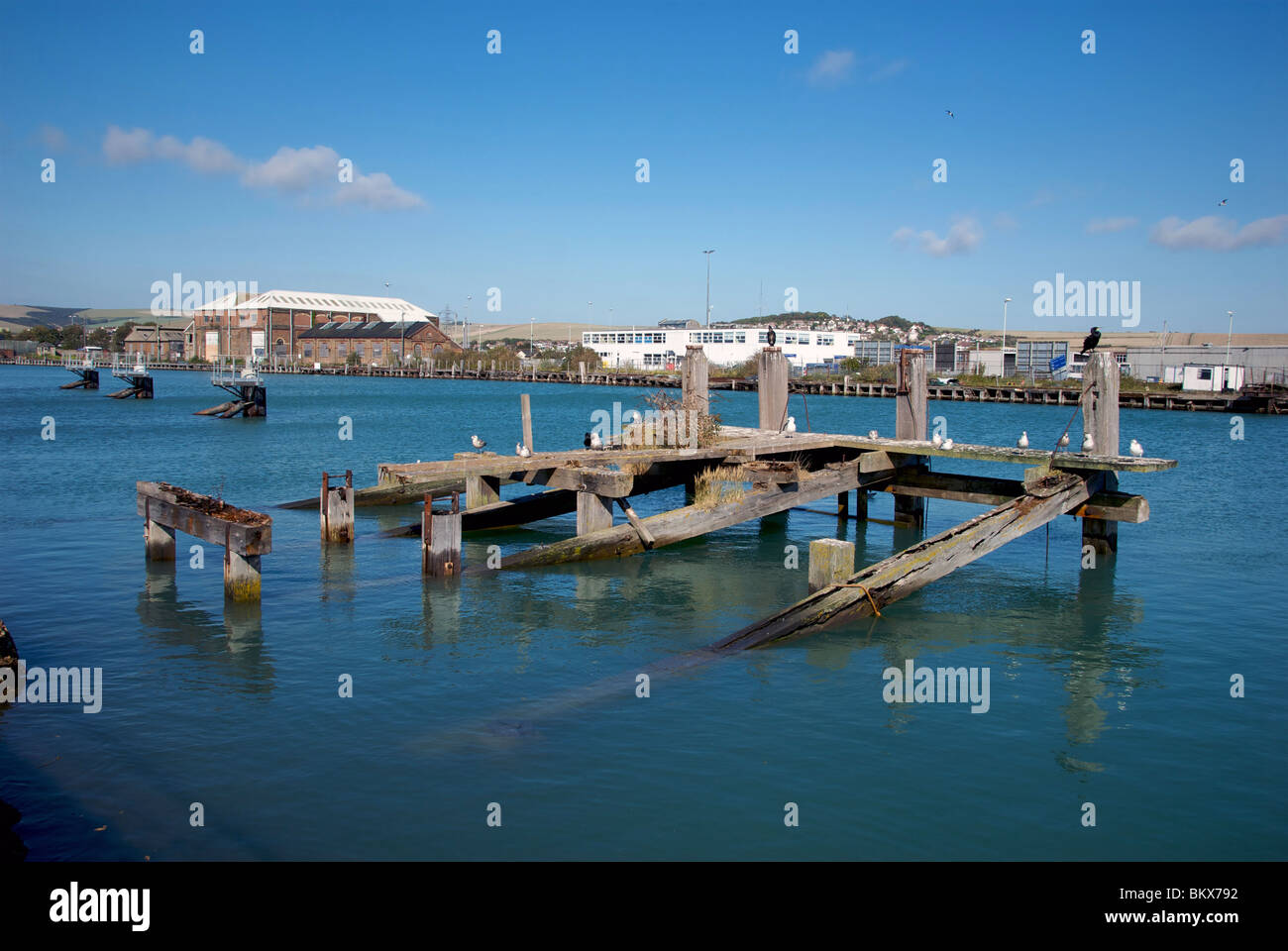 Derelict fishing quay hi-res stock photography and images - Alamy