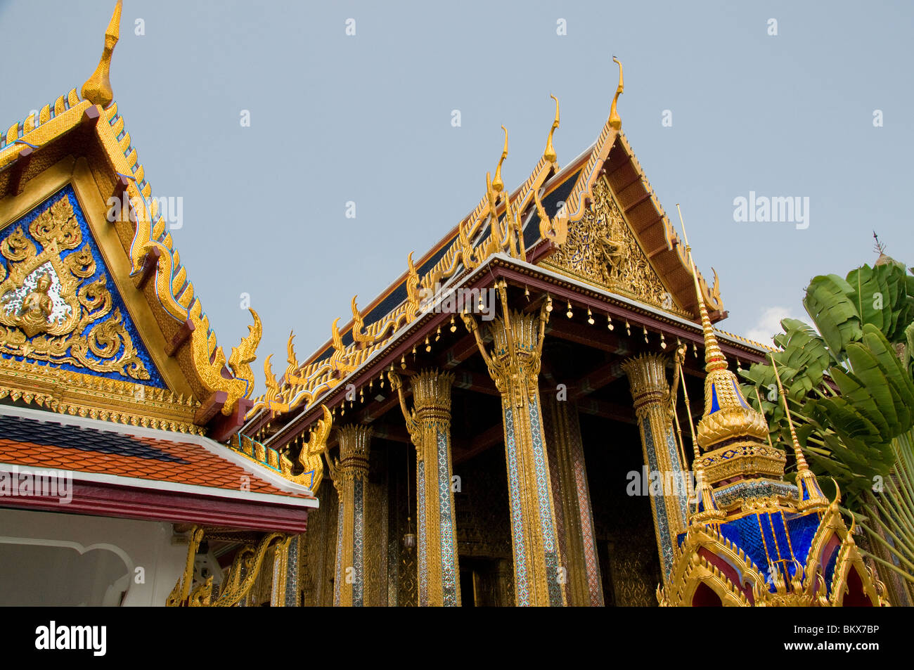 The magnificent buildings of Bangkok's Grand Palace offer a feeling of ...