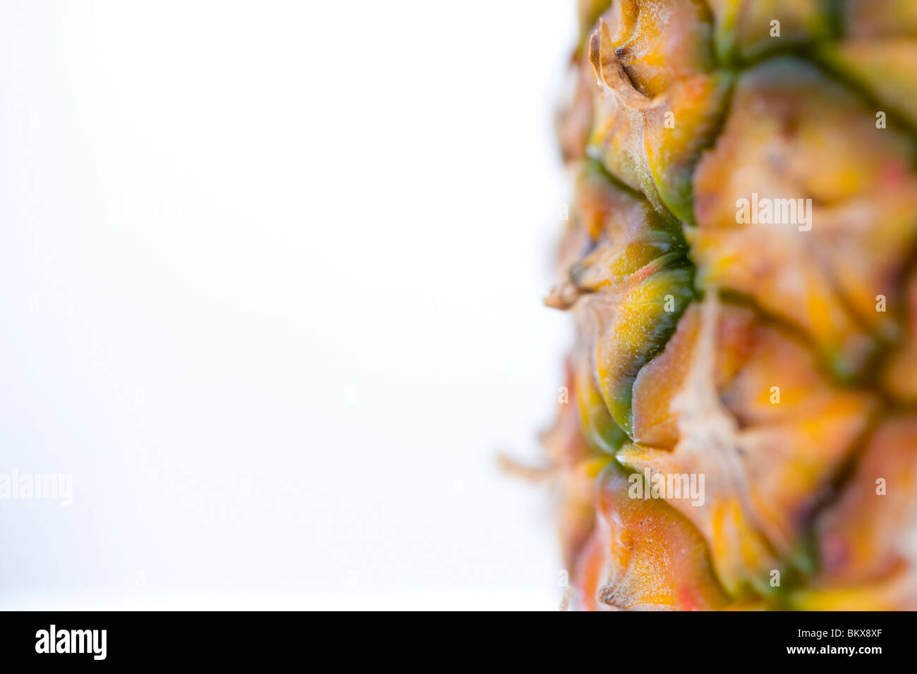 Extreme close up of a pineapple Stock Photo - Alamy