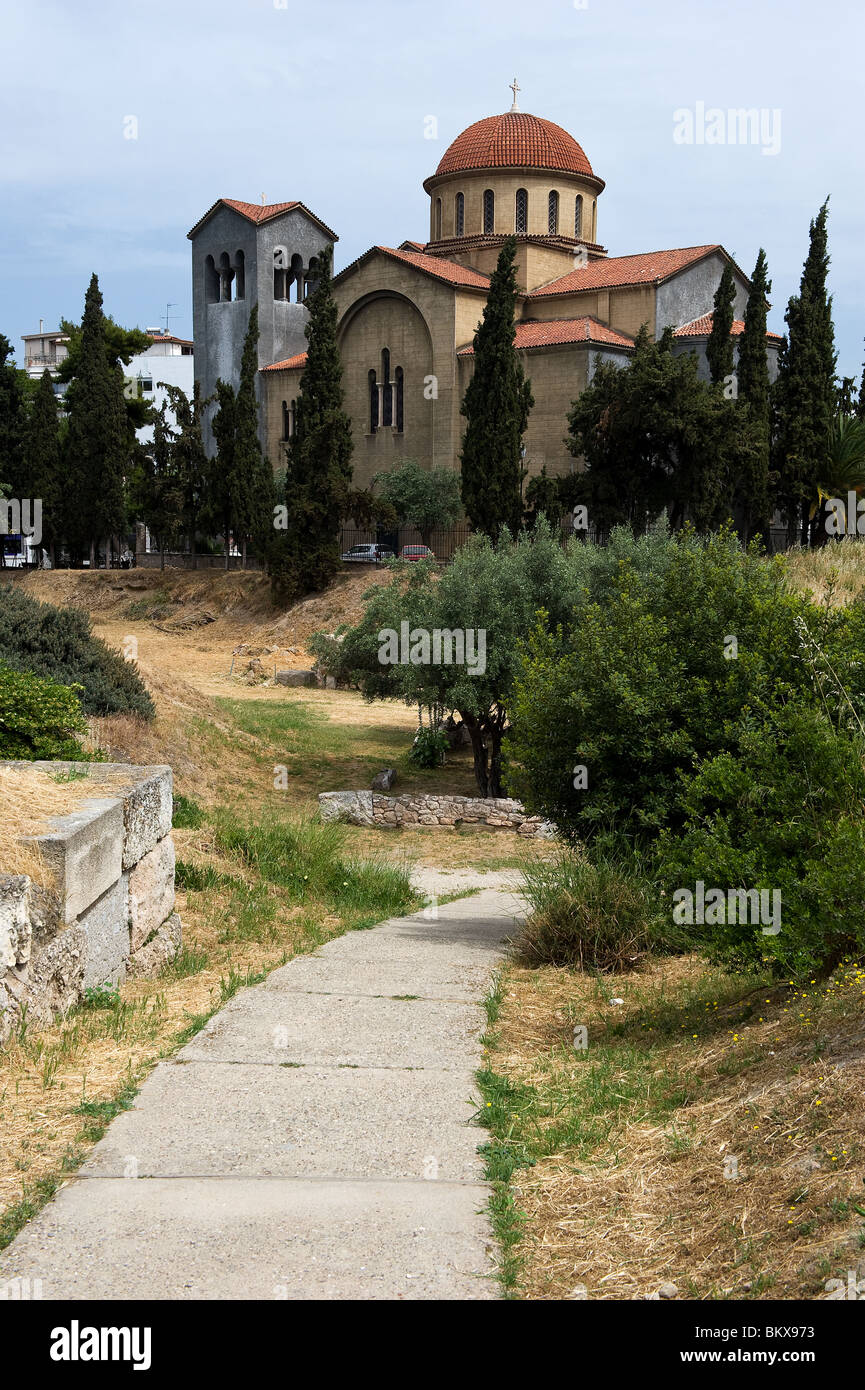 Church of the Holy Apostles of Solakis, Athens, Greece Stock Photo - Alamy