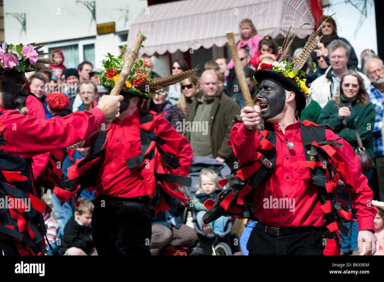 Clun green man festival hi-res stock photography and images - Alamy