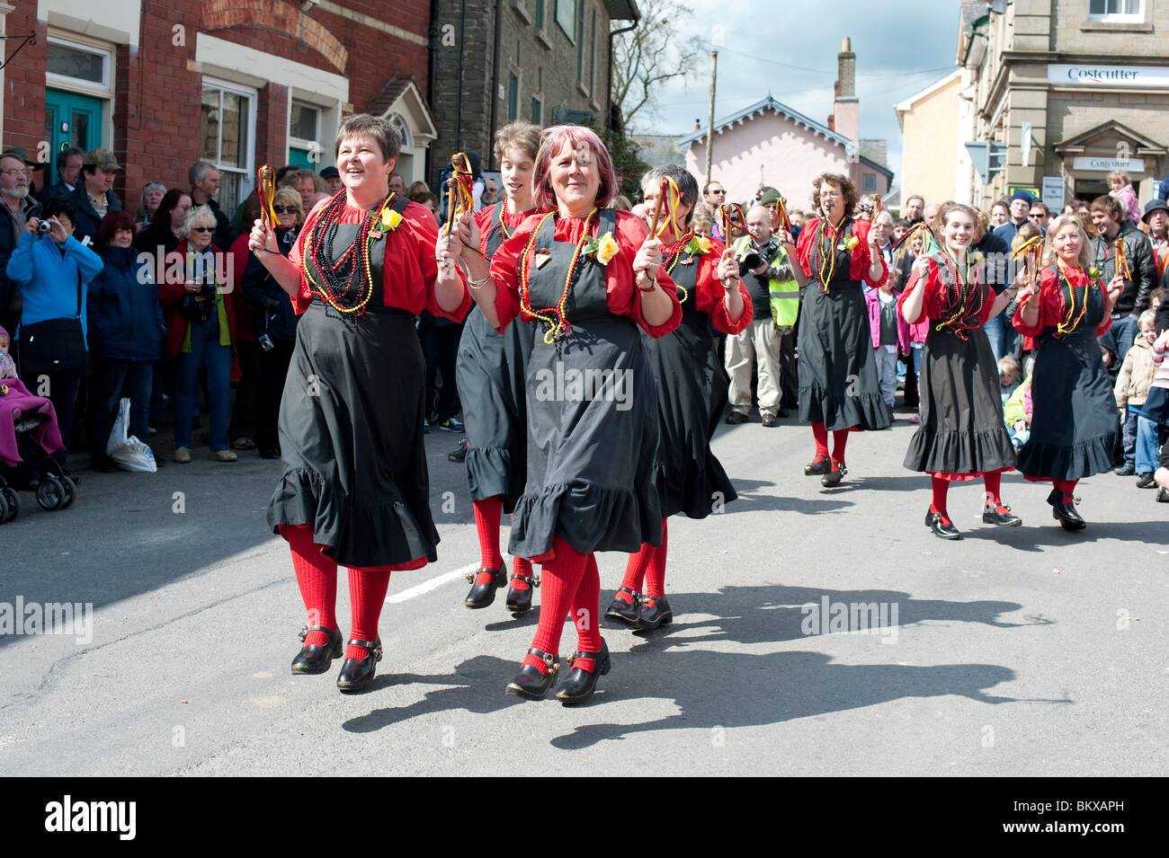 Clun green man festival hi-res stock photography and images - Alamy