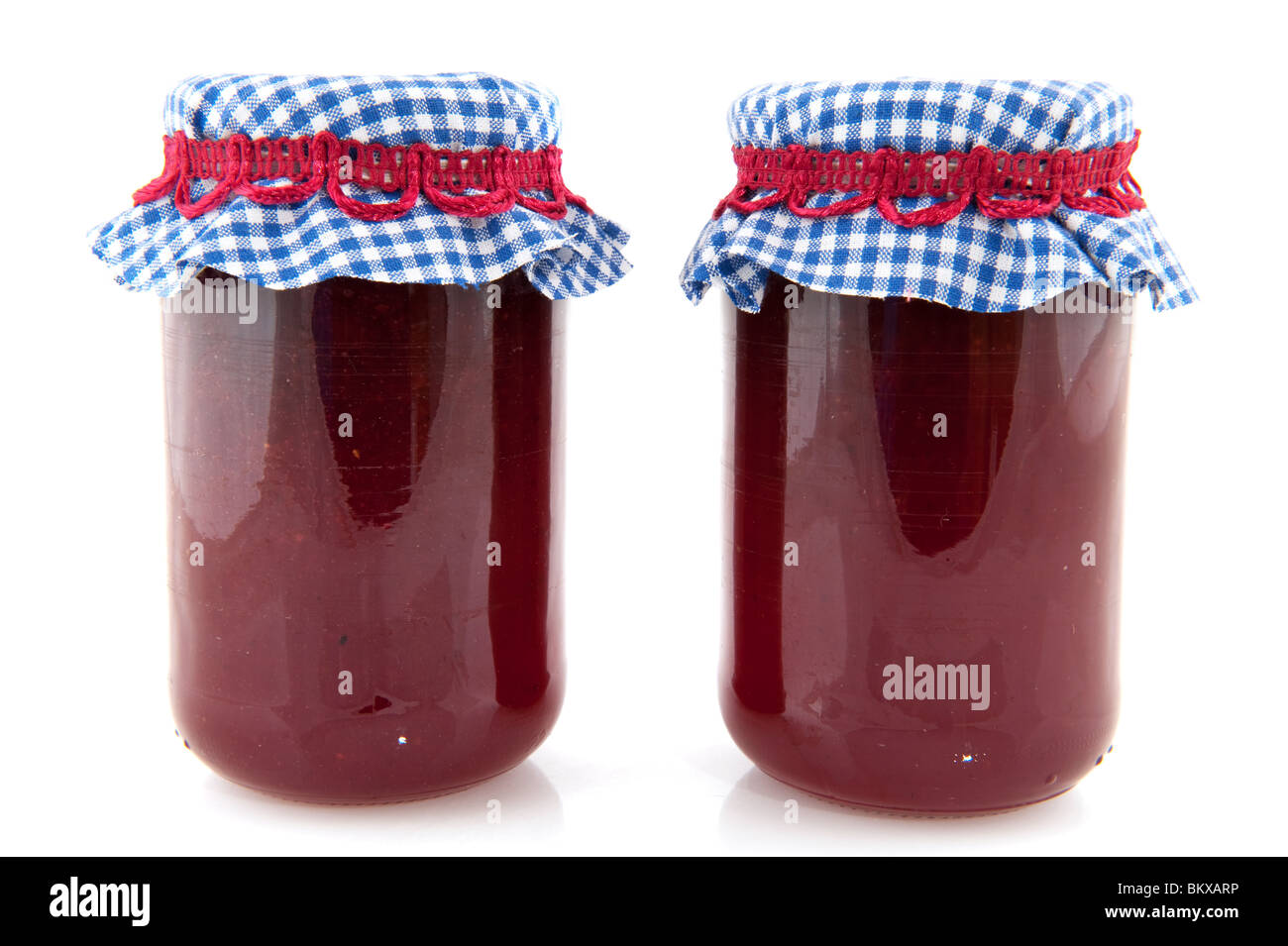 Pots of jam Cut Out Stock Images & Pictures - Alamy