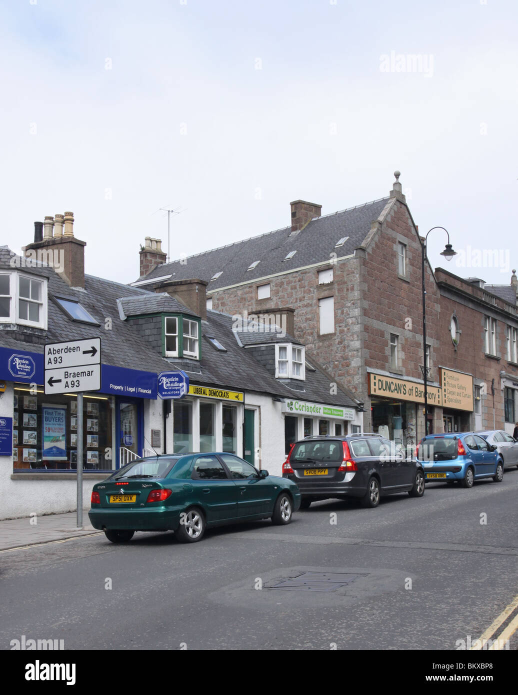 Banchory village scotland hi-res stock photography and images - Alamy
