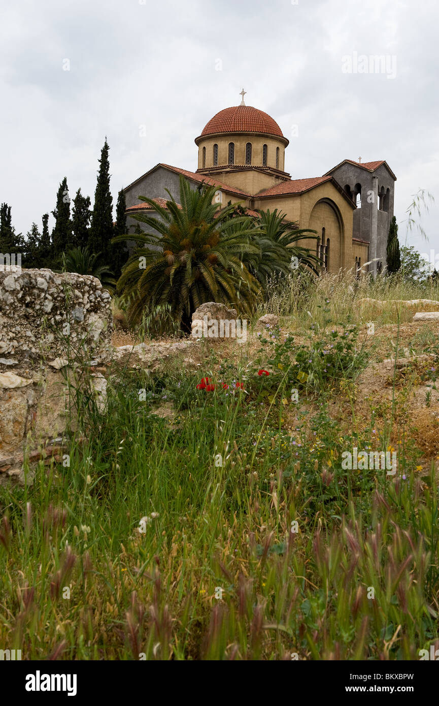 Church of the Holy Apostles of Solakis, Athens, Greece Stock Photo - Alamy