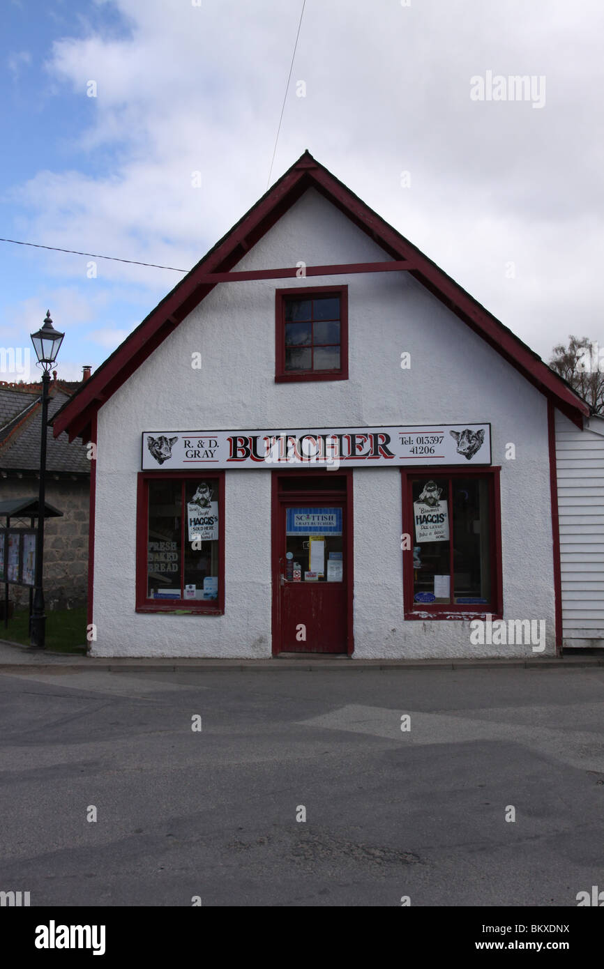 Braemar butcher hi-res stock photography and images - Alamy