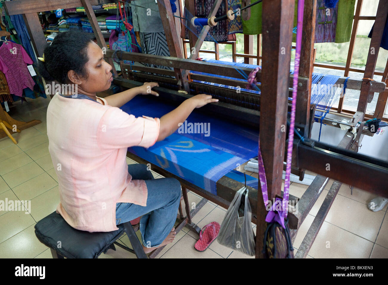 Ikat textile hi-res stock photography and images - Alamy