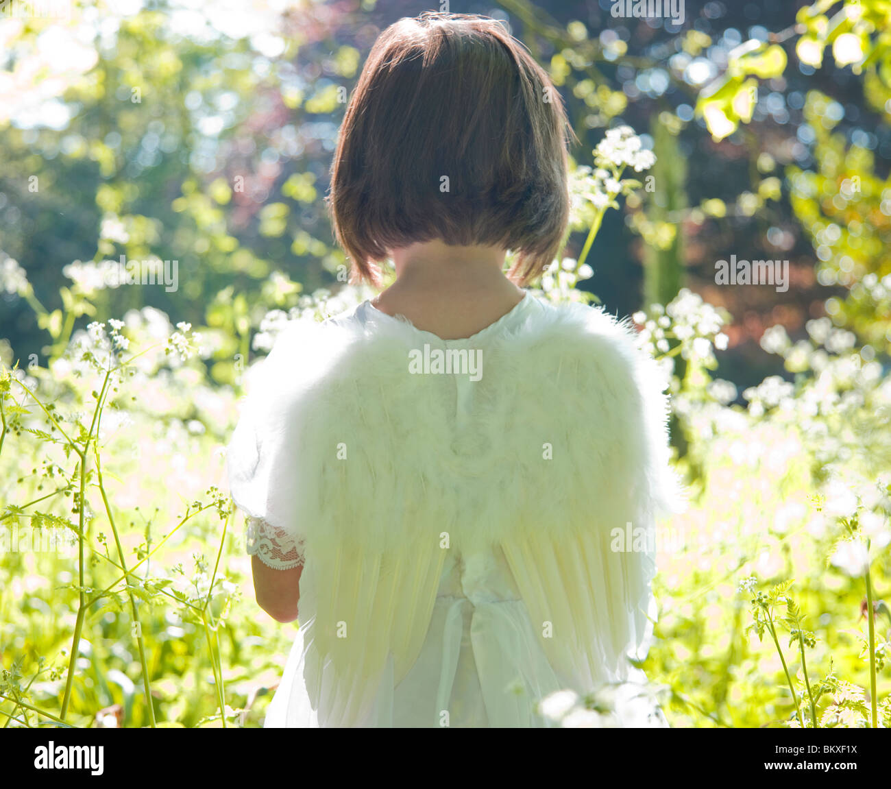 Girl In Angel Costume High Resolution Stock Photography and Images - Alamy