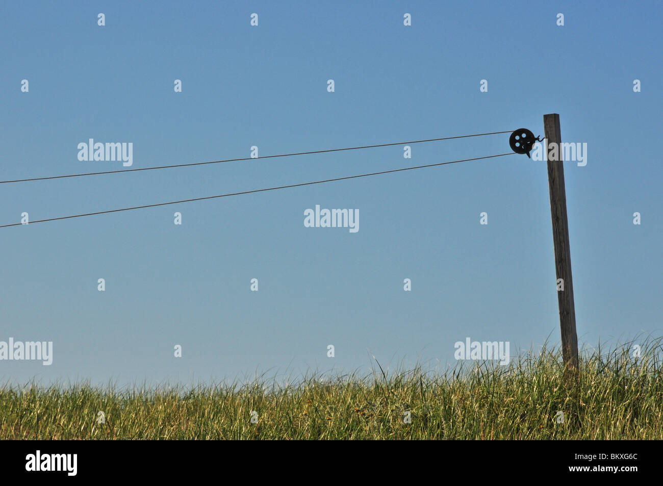 Clothesline pole hi-res stock photography and images - Alamy