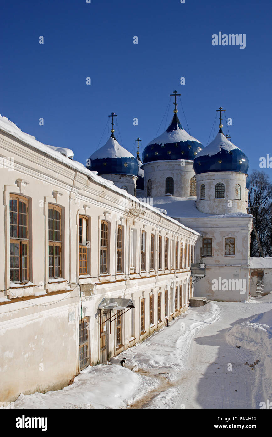 Russia Novgorod-the-Great Region Yuriev (St Georges) Monastery Church ...