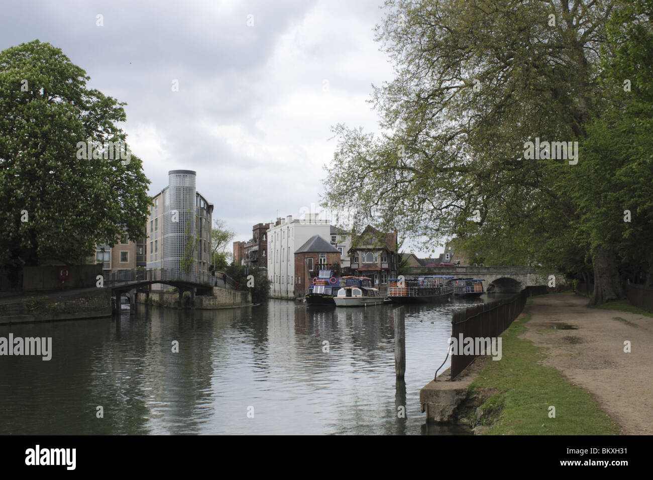 River Thames near Folly Bridge Oxford May 2010 Stock Photo - Alamy