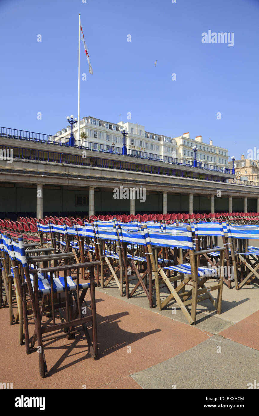 The Bandstand on Eastbourne Seafront, ready to host a concert Stock ...