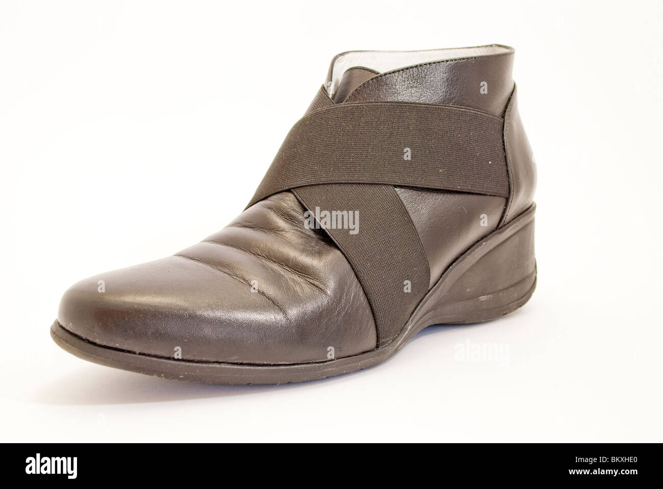 Black women boots hi-res stock photography and images - Alamy