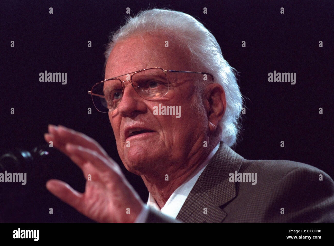 Billy graham crusade stadium hi-res stock photography and images - Alamy